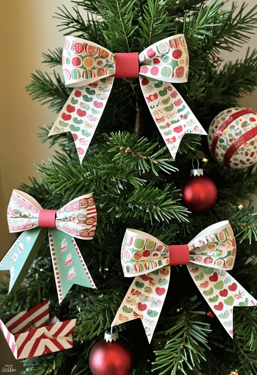 17 Bows on Christmas Tree Ideas